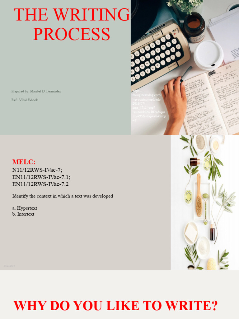 RWS Lesson 4 Complete | PDF | Human Communication | Writing