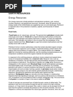 Natural Resources of Trinidad and Tobago | PDF | Resource | Petroleum