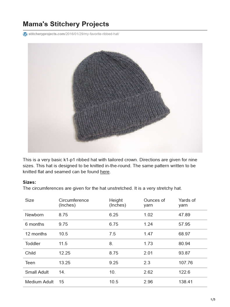 Mamas Stitchery Projects | PDF