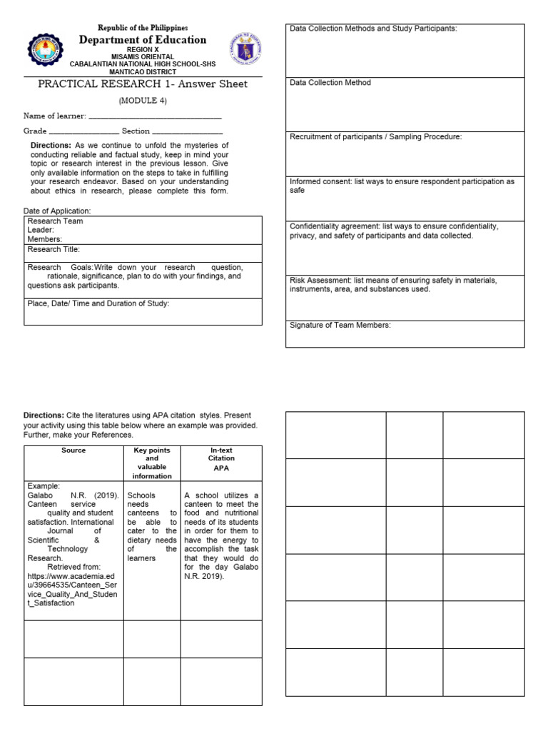Mod. 4 | PDF | Apa Style | Citation