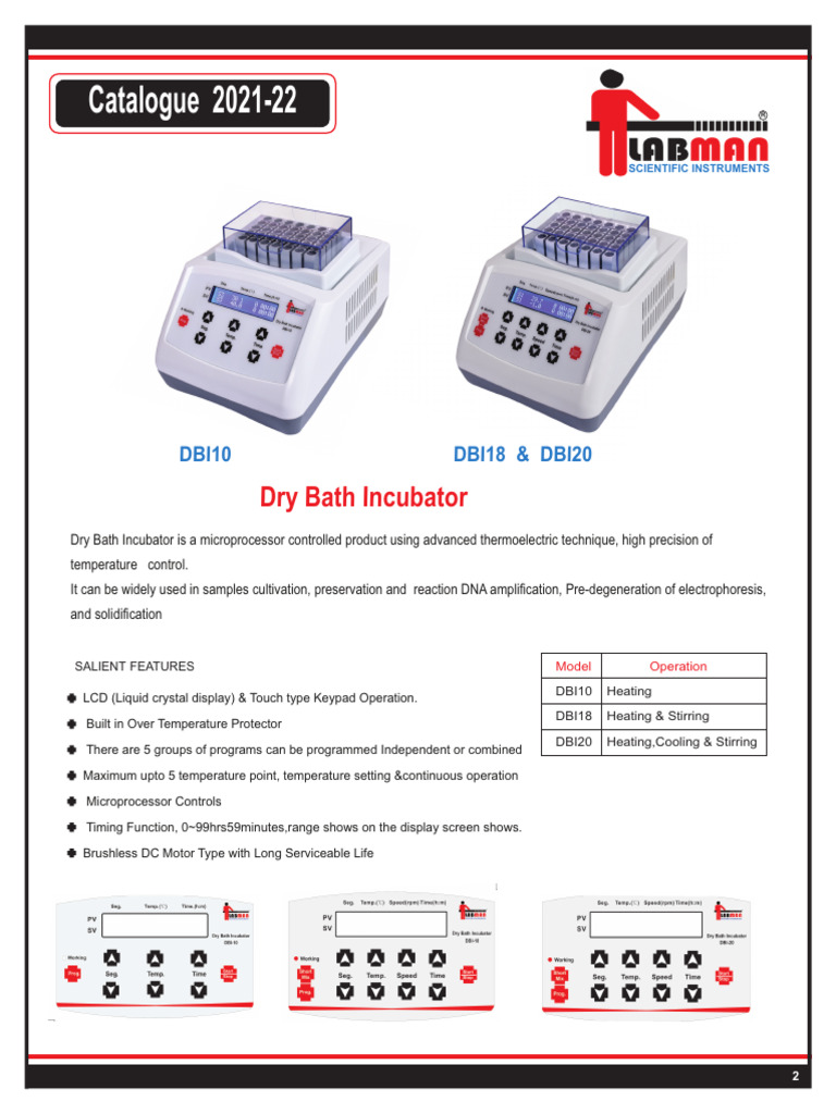 Dry Bath Incubator | Download Free PDF | Continuum Mechanics | Physical ...