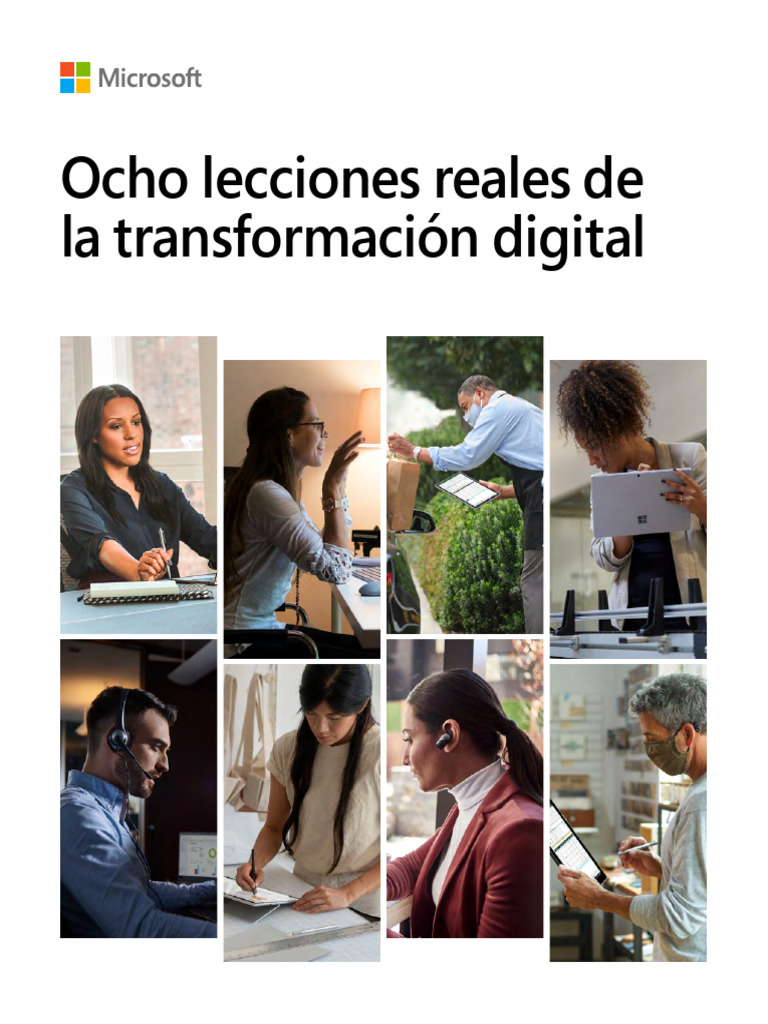 Microsoft Transformación Digital Pdf Inteligencia Artificial