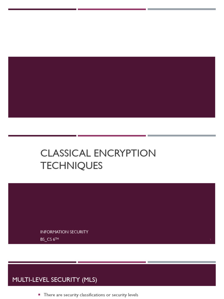 Information Security | Download Free PDF | Cryptography | Key (Cryptography)