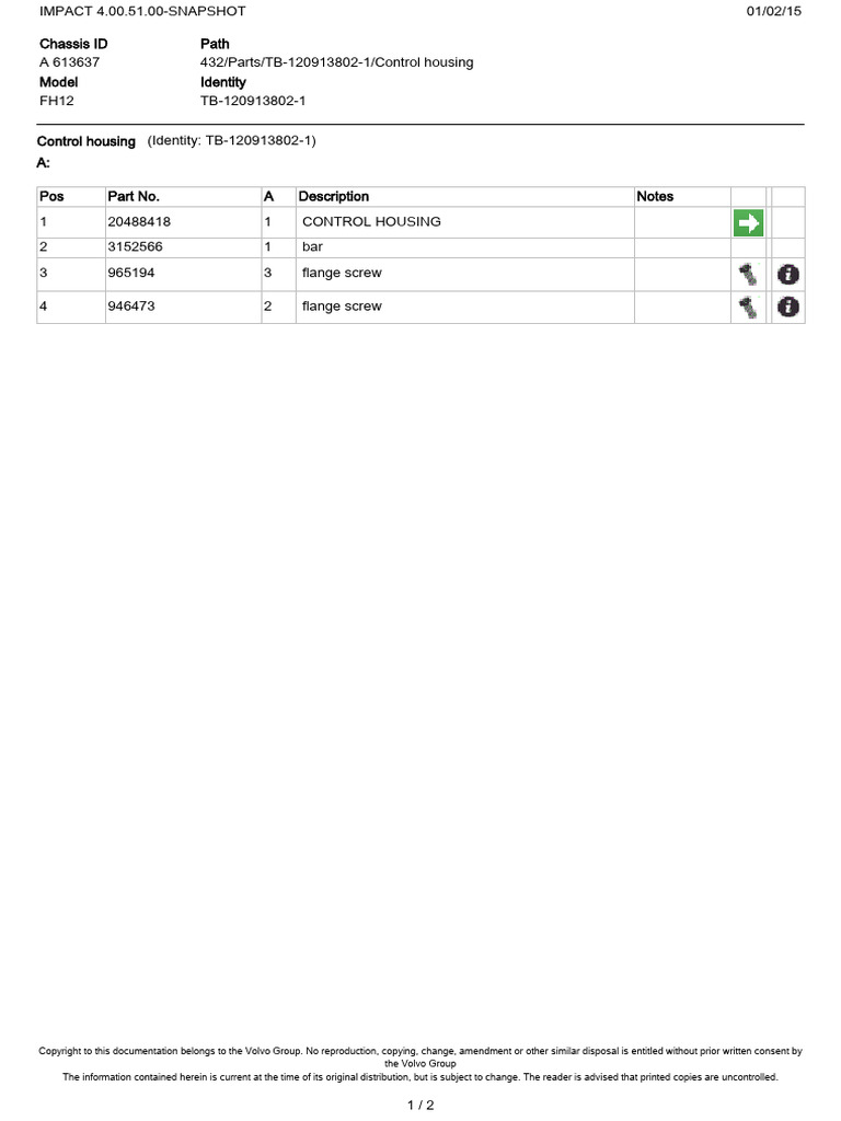 Control housing | PDF