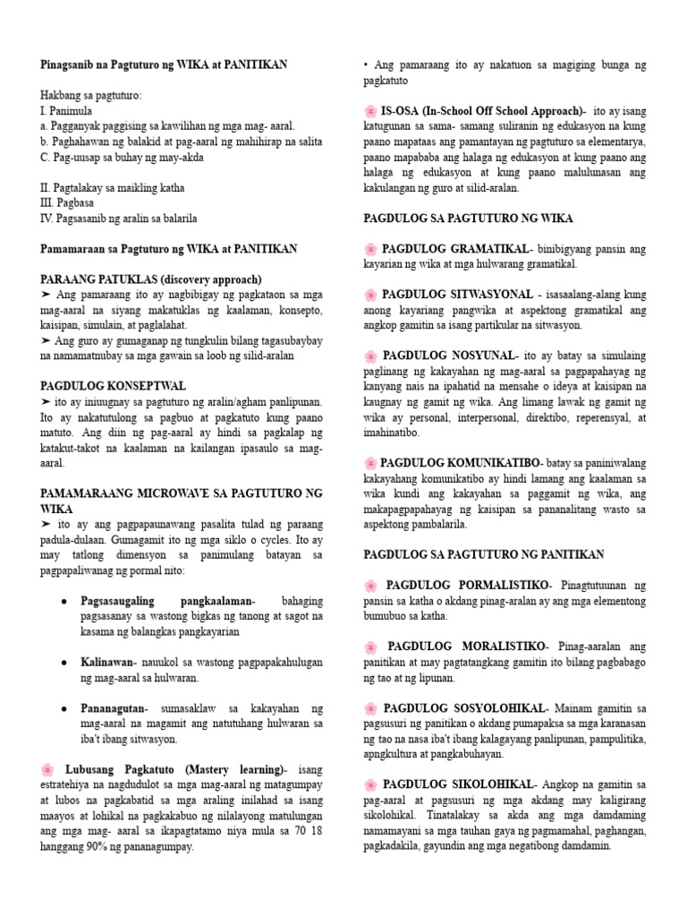 Natatanging Gamit (Last Part) | PDF