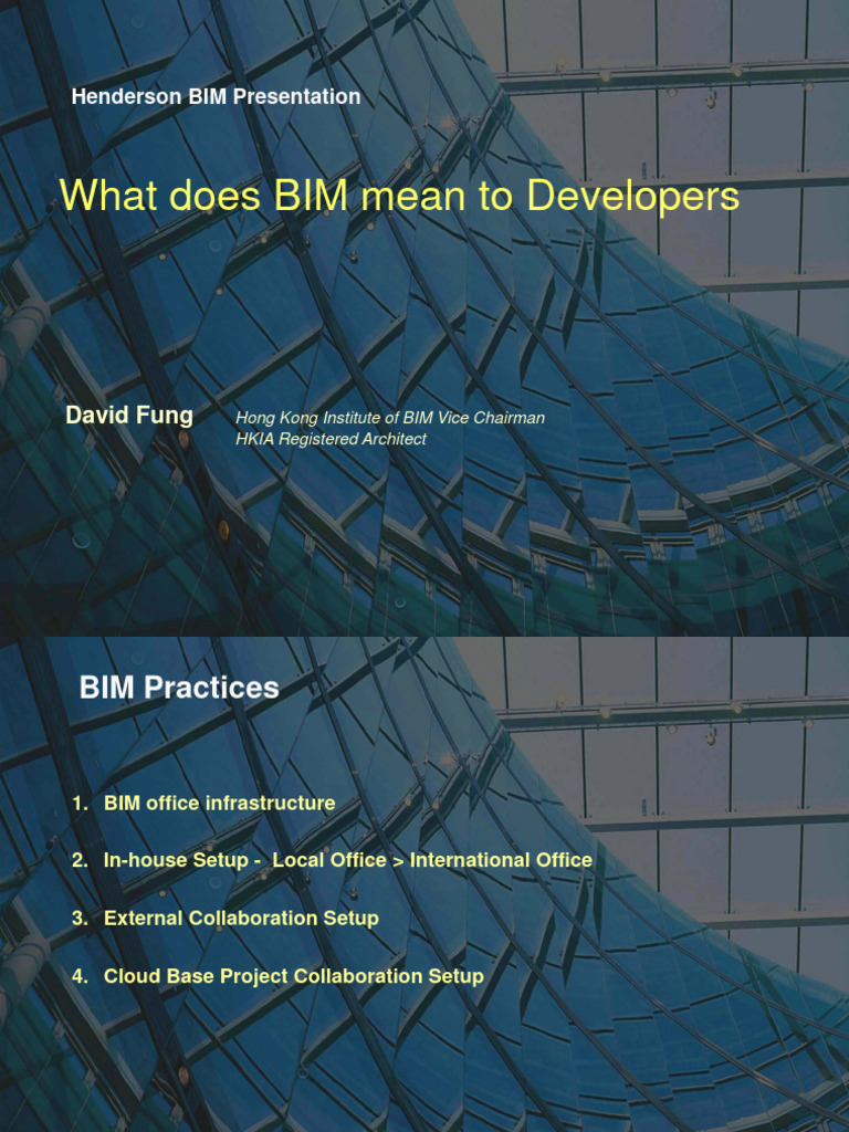 What Does Bim Mean To Developers | PDF | Building Information Modeling ...