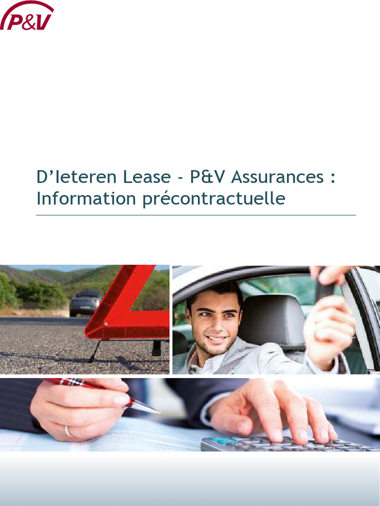 D’Ieteren Lease - P&V Assurances Guide | PDF