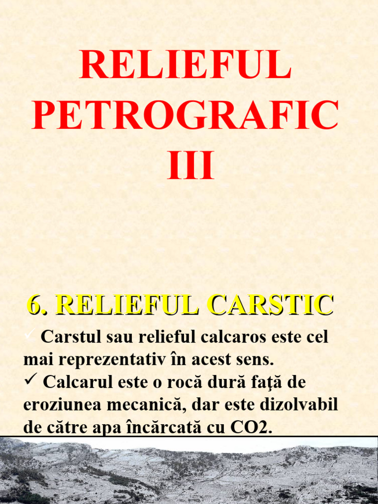 Relieful Petrgrafic3 | PDF