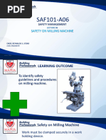 SS WHS SAF 000 Safe Operating Procedure Milling Machine | PDF ...