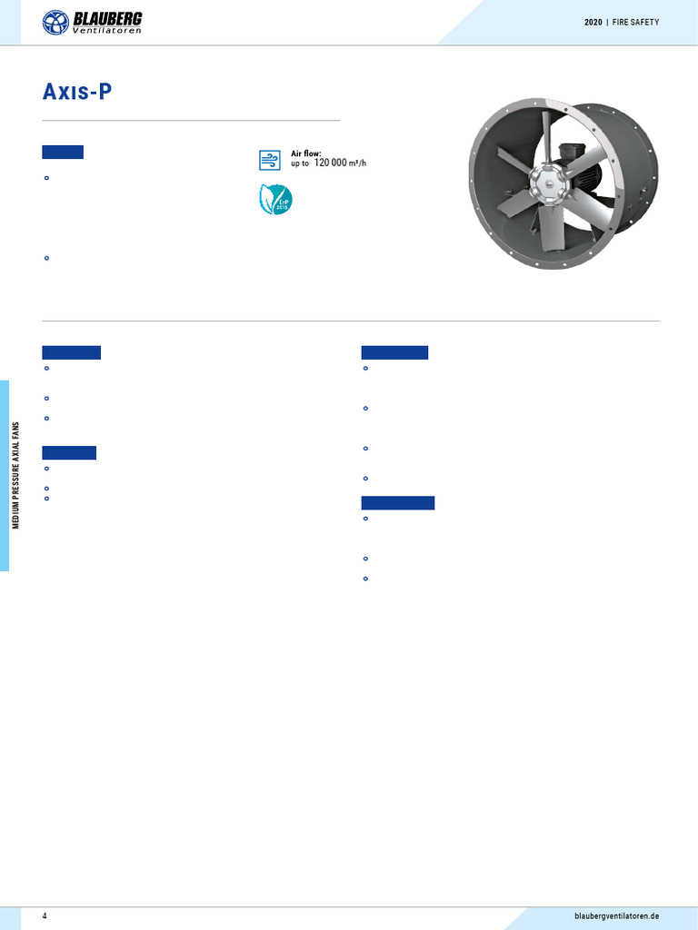 Axis P Data Sheet 2020 11 | PDF | Duct (Flow) | Building Engineering