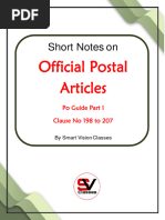 Post Office Guide Part 1 | PDF | Mail | Postage Stamp