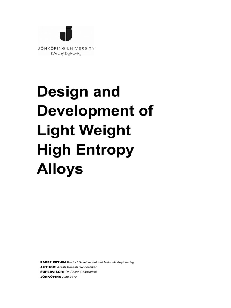 Book Entropy Alloys | PDF | Entropy | Alloy