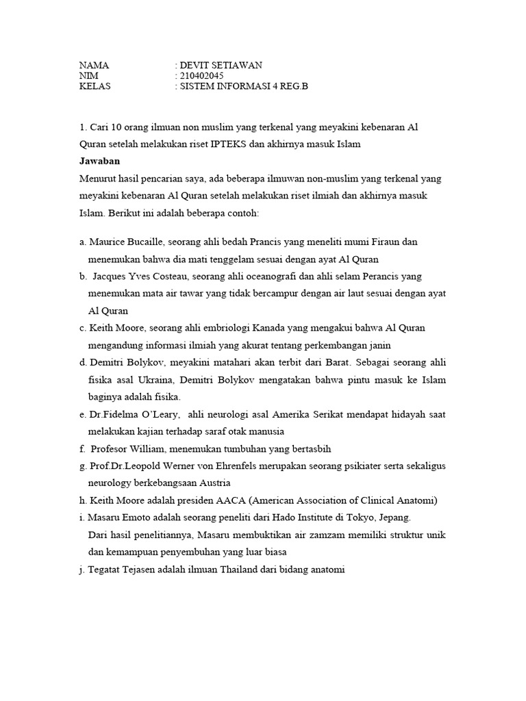 Devit-Al Islam | PDF