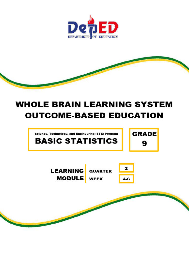 Basic Statistics Module Q2 Weeks 4 6 QA Final MSV | PDF