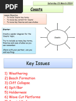 Coastal Fieldwork Techniques for GCSE | PDF | Coast | Beach