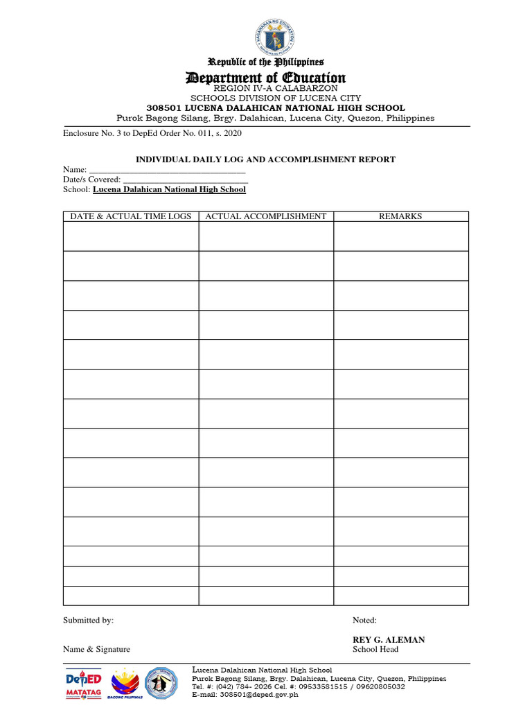 LSB Accomplishment | PDF