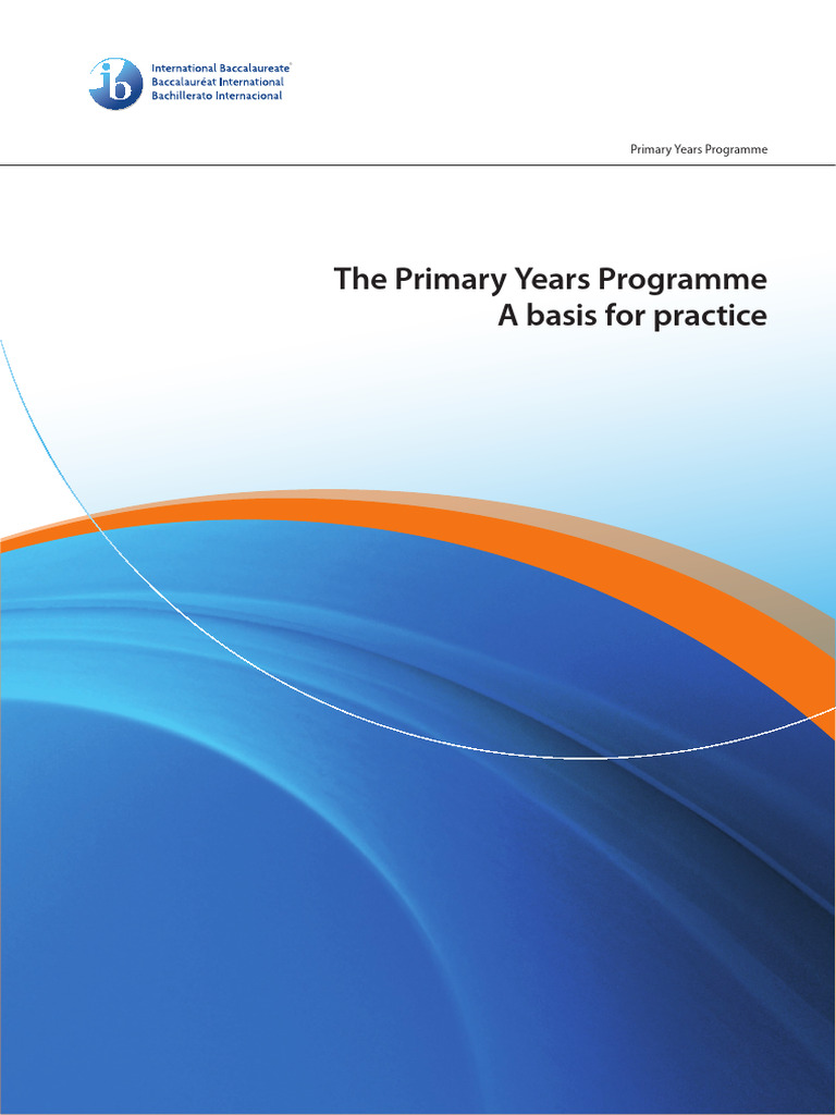 Pyp Basis For Practice | PDF | Learning | Educational Assessment Pyp Basis For Practice | PDF | Learning | Educational Assessment