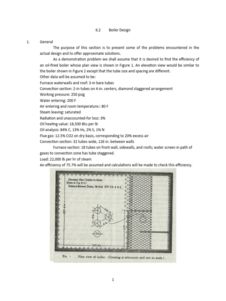 6.2 Boiler Design | PDF