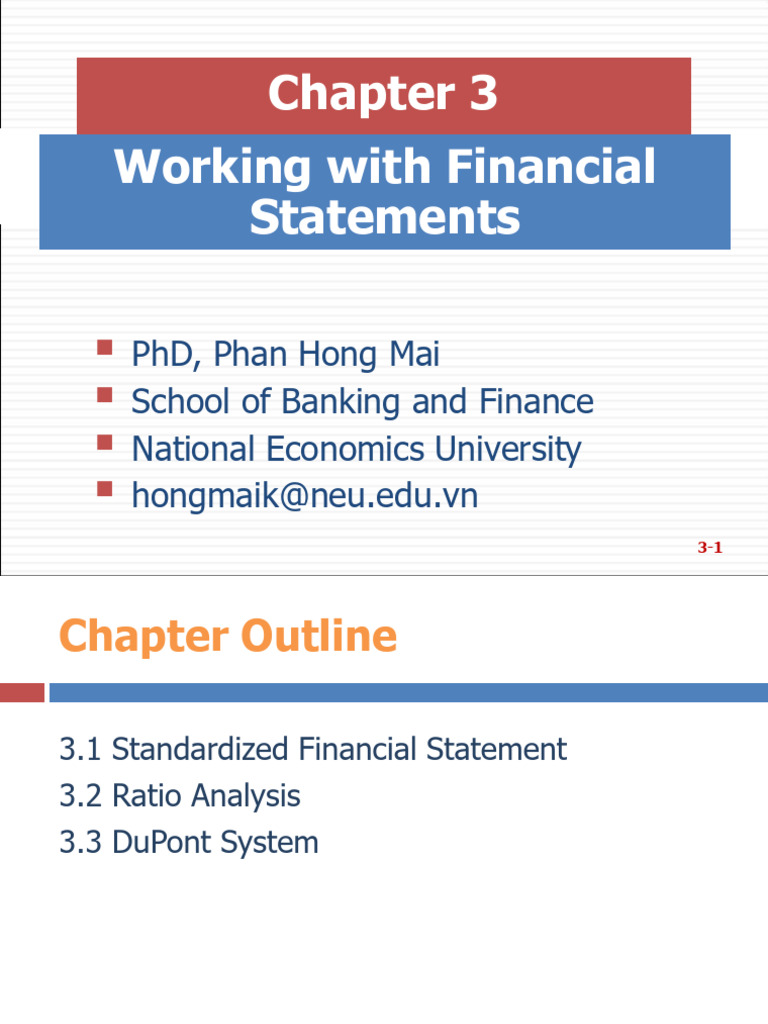 Handout FIN300 Chapter 3 2024 | PDF | Leverage (Finance) | Equity (Finance)