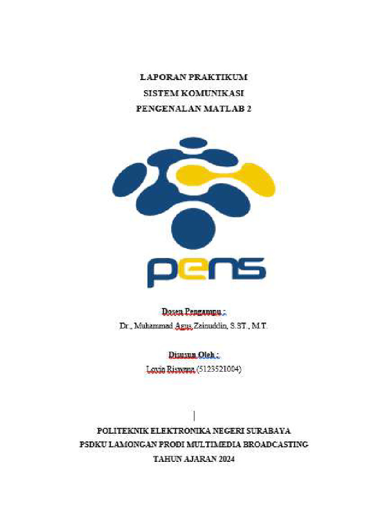Siskom Matlab 2a | PDF