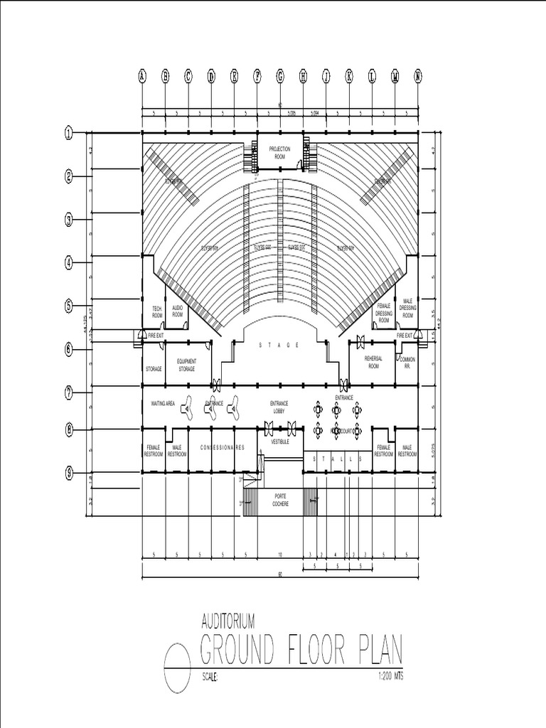 Auditorium Fplan | PDF