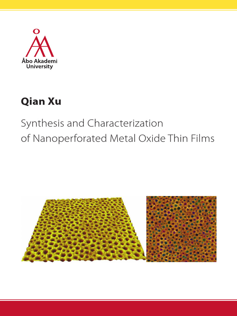 Xu Qiang | PDF | Thin Film | Hydroxide