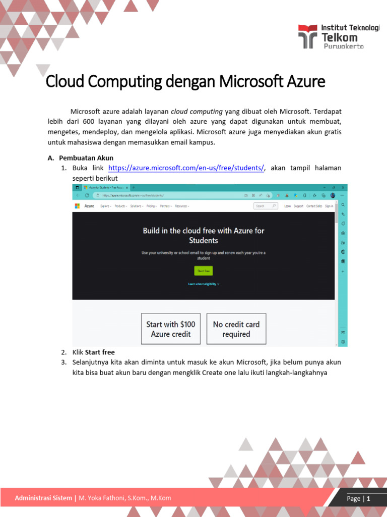 Microsoft Azure | PDF | Karier & Perkembangan | Bisnis