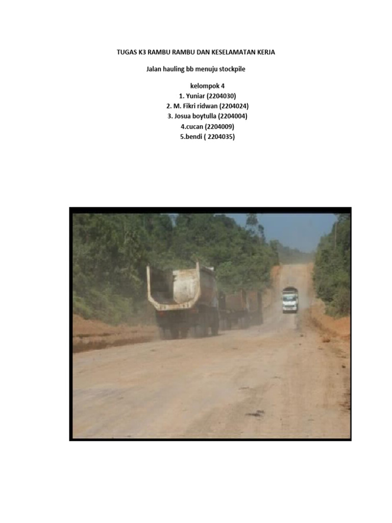 Rambu Anjuran dan Keselamatan Kerja | PDF