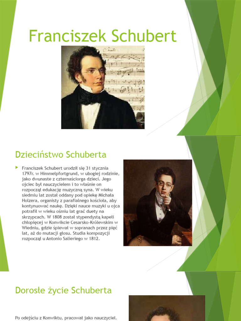 Franciszek Schubert | PDF