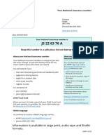 CA5403: Your National Insurance Number: About This Form | PDF | Birth ...