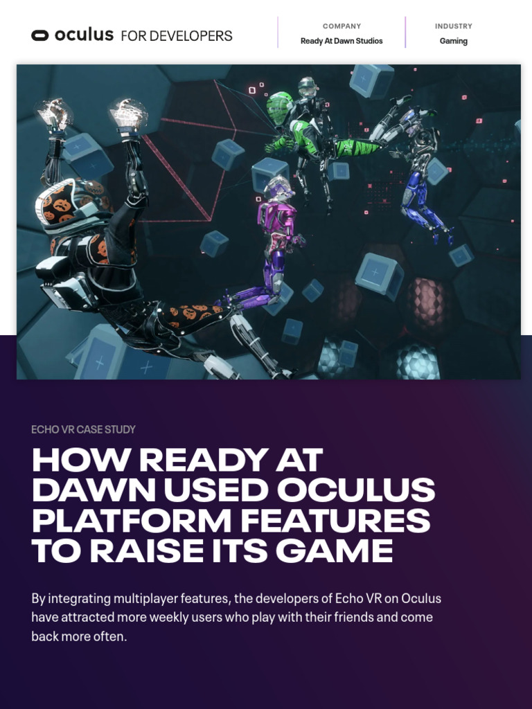 Oyununu Yükseltmek İçi̇n Oculus Platform Özelli̇kleri̇ni̇ Kullandi ...