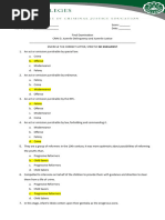 100 Human Behavior Questions | PDF | Mental Disorder | Id
