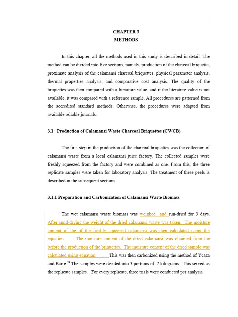 Chap 3 Yca | PDF | Infrared | Charcoal