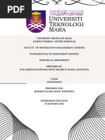 MGT162 Individual Assignment Reflection | PDF | Learning | Experience