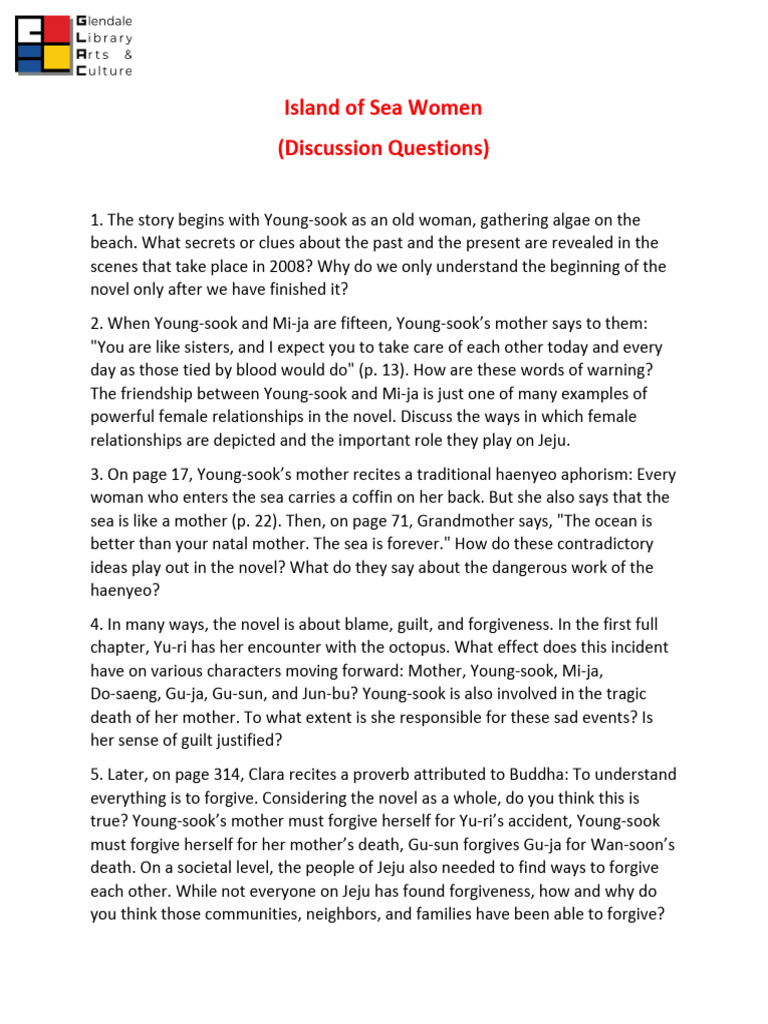 Island of Sea Women | PDF