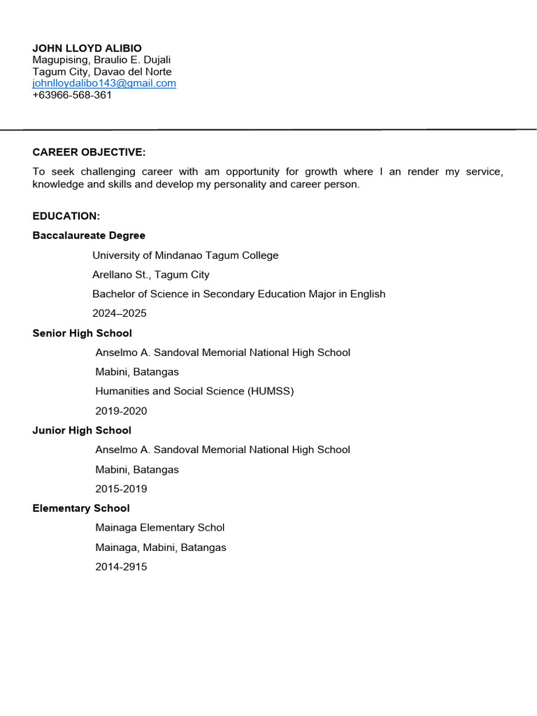 Alibio - Caed (Final) | PDF