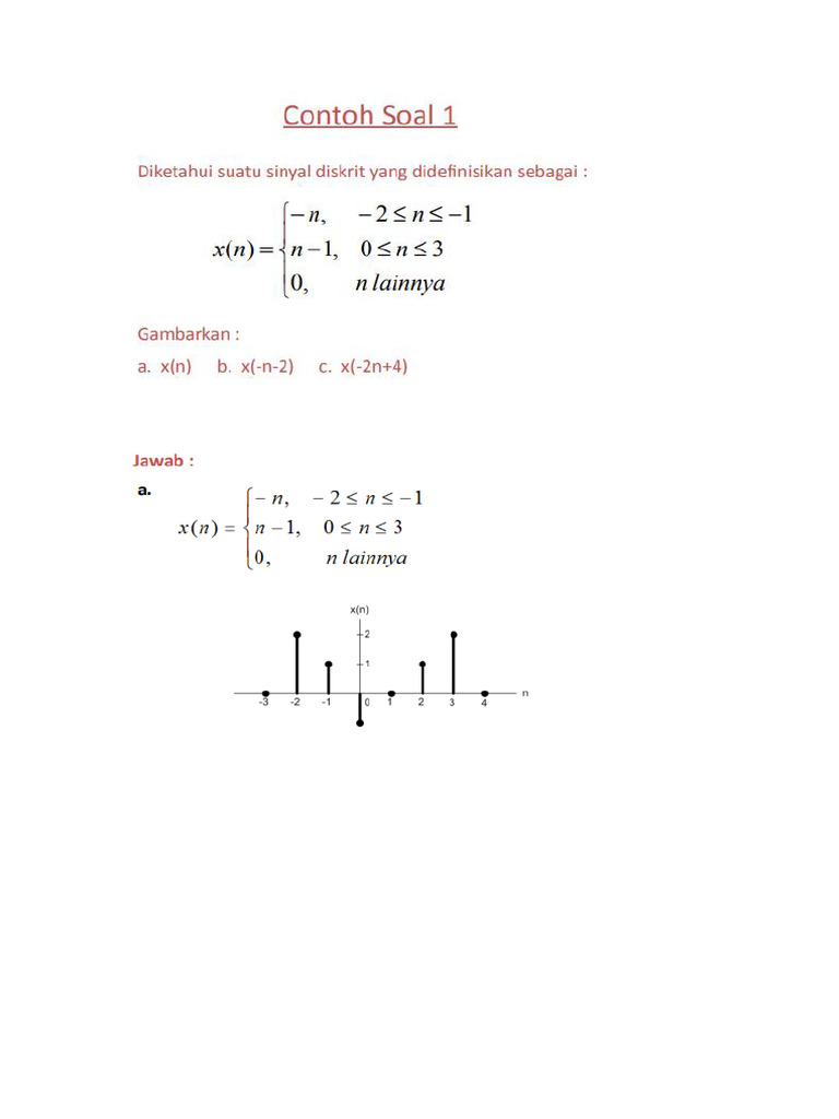 Contoh Soal PSWD | PDF