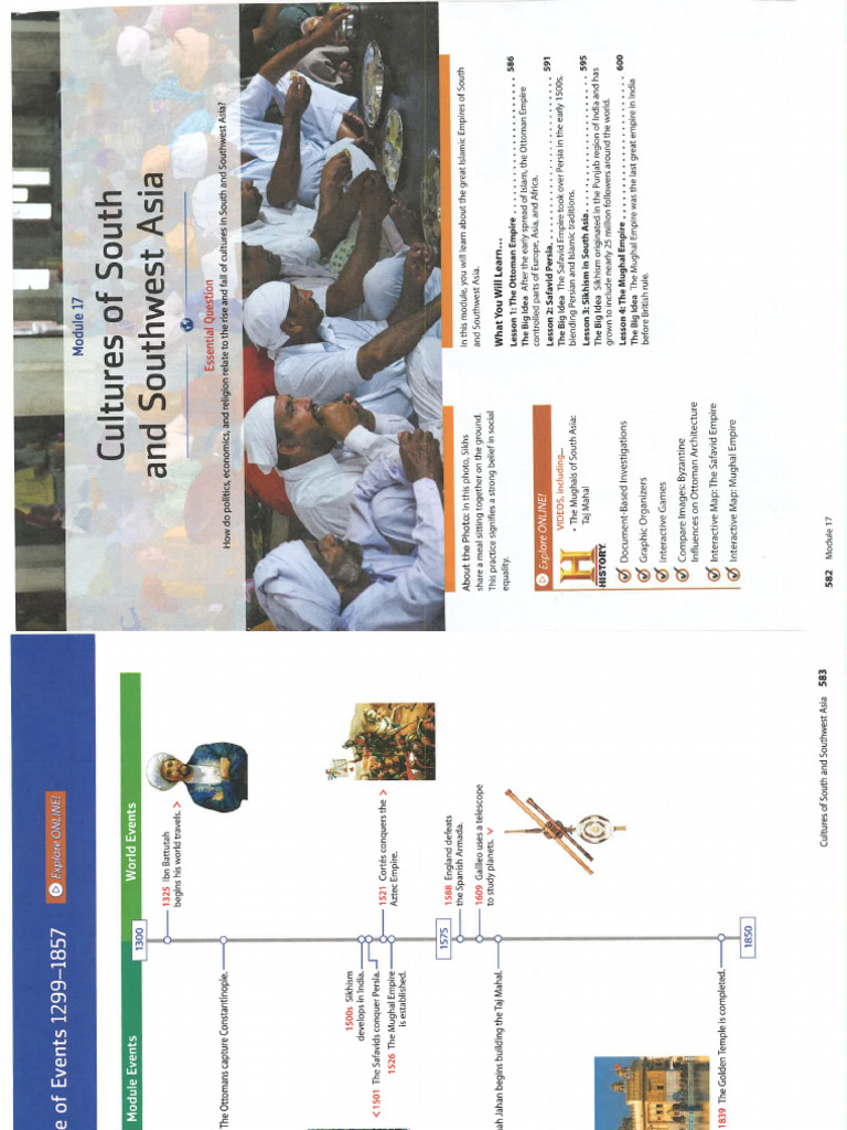 Mod 17 South and SW Asia | PDF