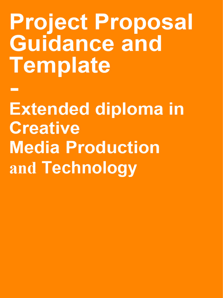 Project Proposal Template Unit 13 | PDF | Prototype | Graphics