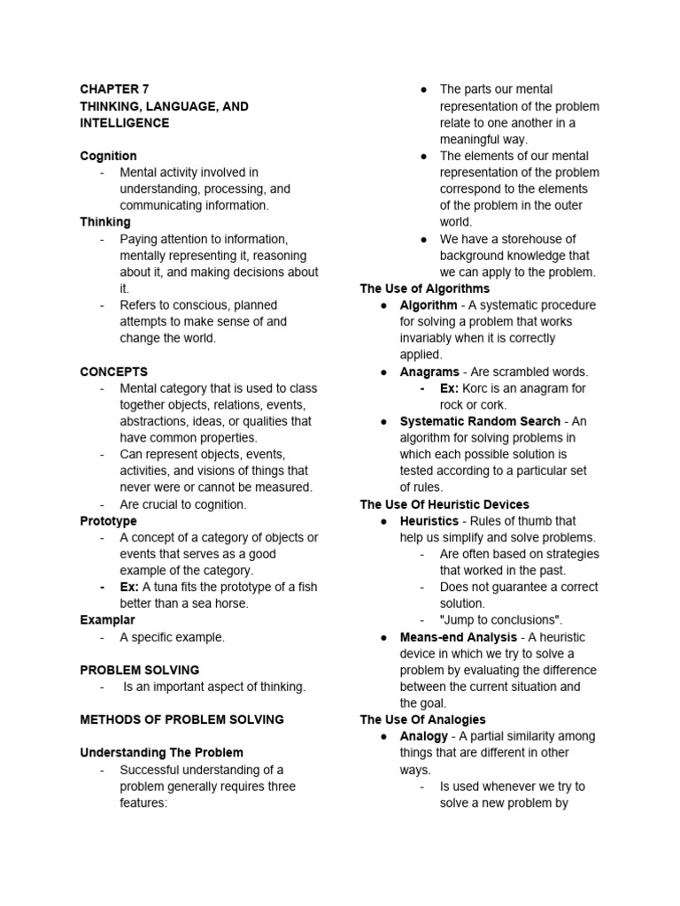 Introduction To Psychology Chap 7-8 | PDF | Intelligence Quotient ...