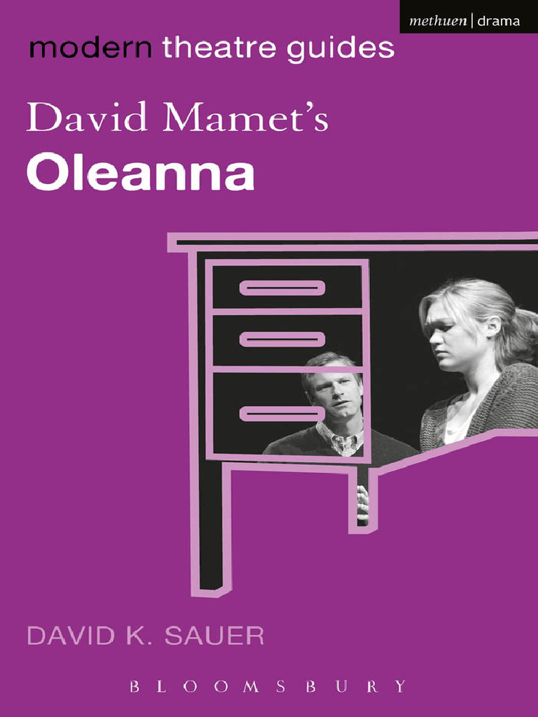 (Modern Theatre Guides) David K. Sauer - David Mamet's Oleanna ...