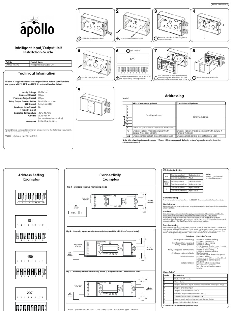 Output Unit Installation Guide | PDF | Electrical Wiring | Relay