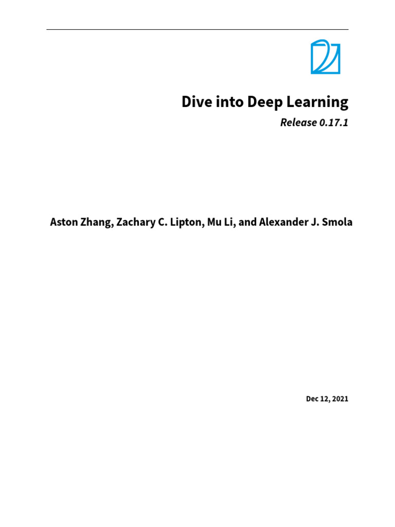 Dive Into Deep Learning-Pytorch | PDF | Matemática aplicada | Analise matemática