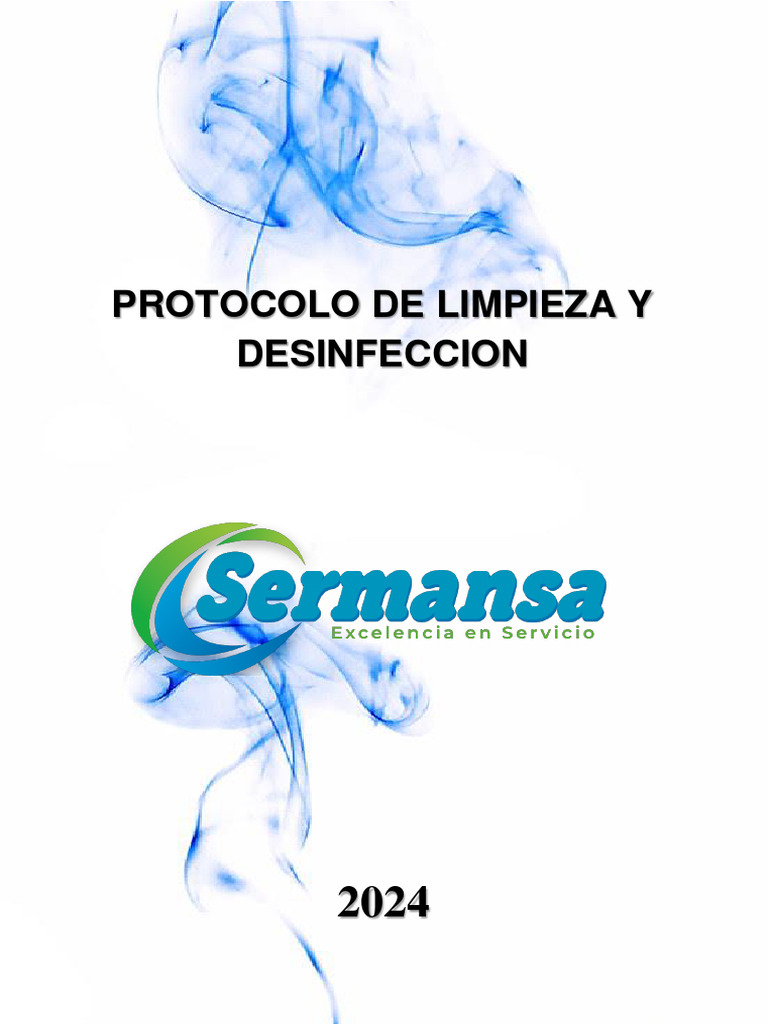 Ser-Sst-Pro-16 Protocolo de Limpieza y Desinfeccion | PDF | Lavado de manos | Ciencias de la Salud