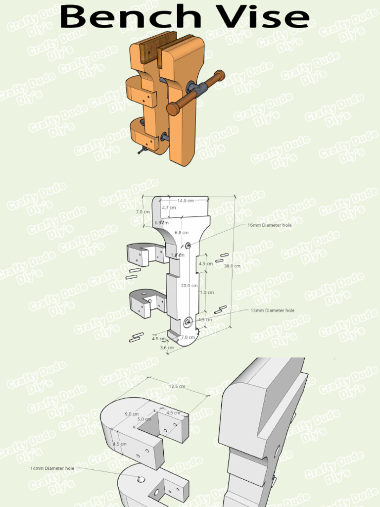 DIY bench vise | PDF