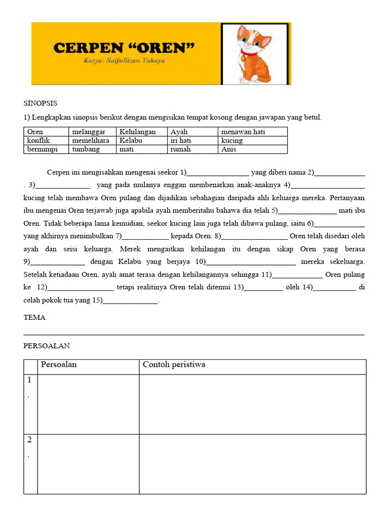 Latihan Oren | PDF
