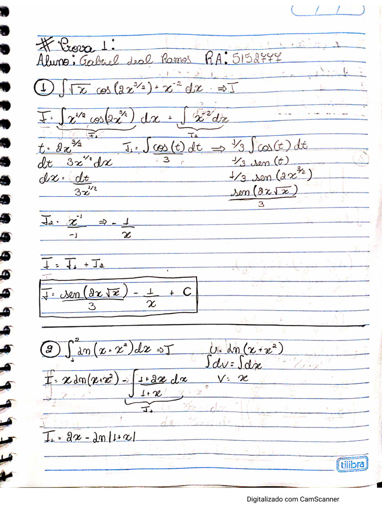 Prova1 - Gabriel Leal Ramos | PDF