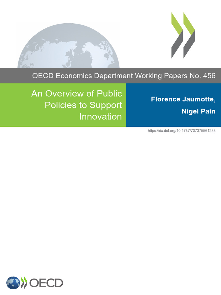 1 - An Overview of Public Policies To Support Innovation | PDF ...