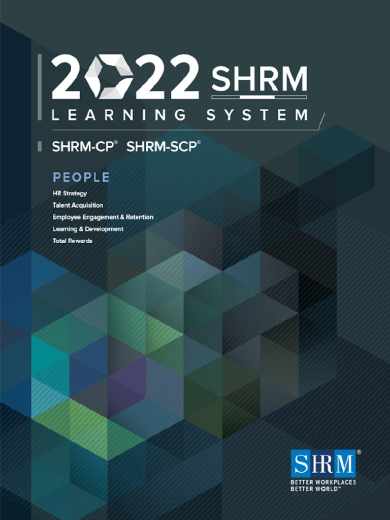 2022 SHRM Learning System | Download Free PDF | Strategic Management ...