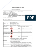 Flocculant Safety Data Sheet Summary | PDF | Wellness
